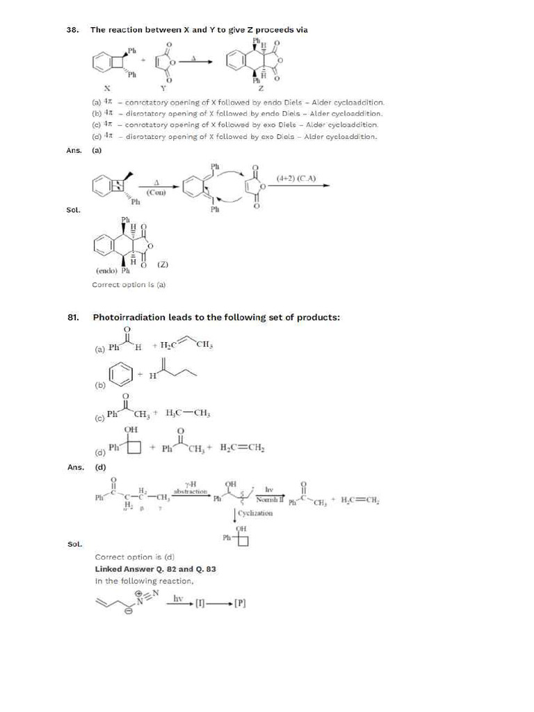 photochemistry MCQ | PDF