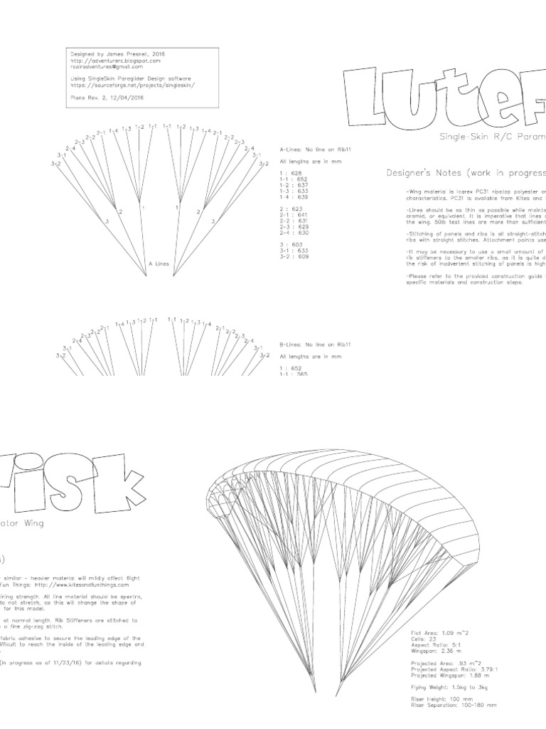 Lutefisk Plans Rev 2 | PDF