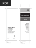 Abacus SX-II Matrixn Calculator Guide | PDF | Cursor (User Interface ...