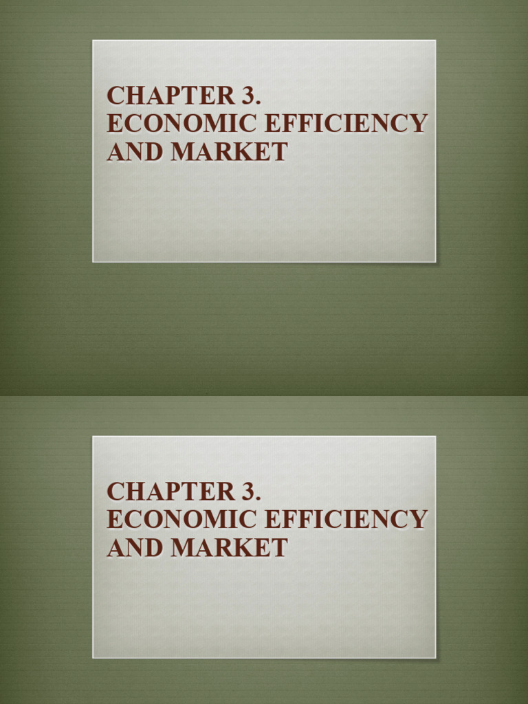 Lecture 3 | PDF | Economic Surplus | Externality