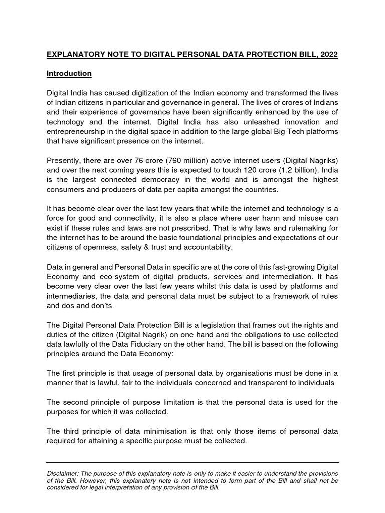 Digital Data Protection Explained | PDF | Fiduciary | Consent