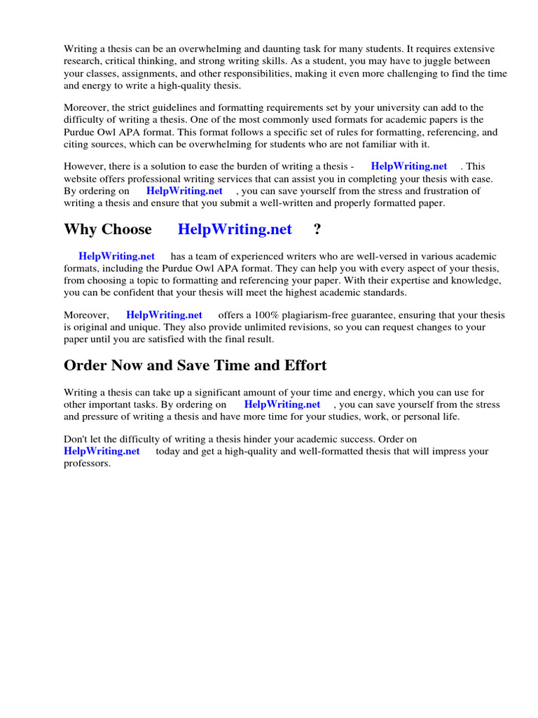 Term Paper Format Purdue Owl | PDF | Apa Style | Citation