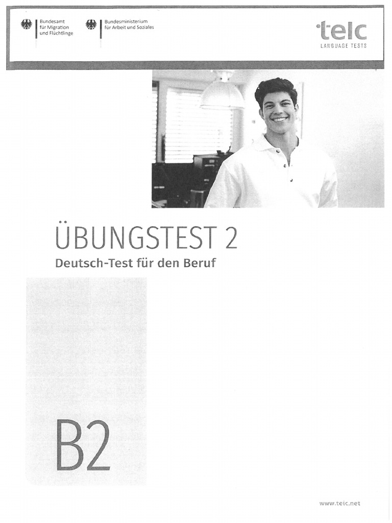 TELC DTB B2 Modelltest 2 | PDF