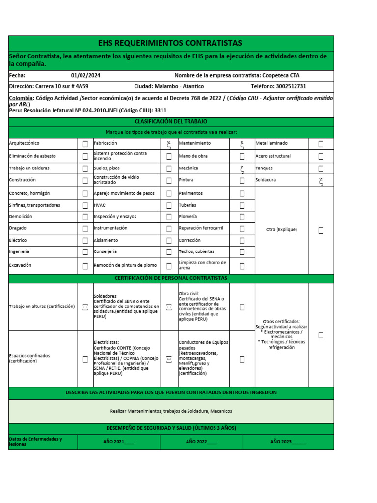 S12 Nuevo Modelo - Act. Oct 2023 | PDF | Outsourcing | Perú