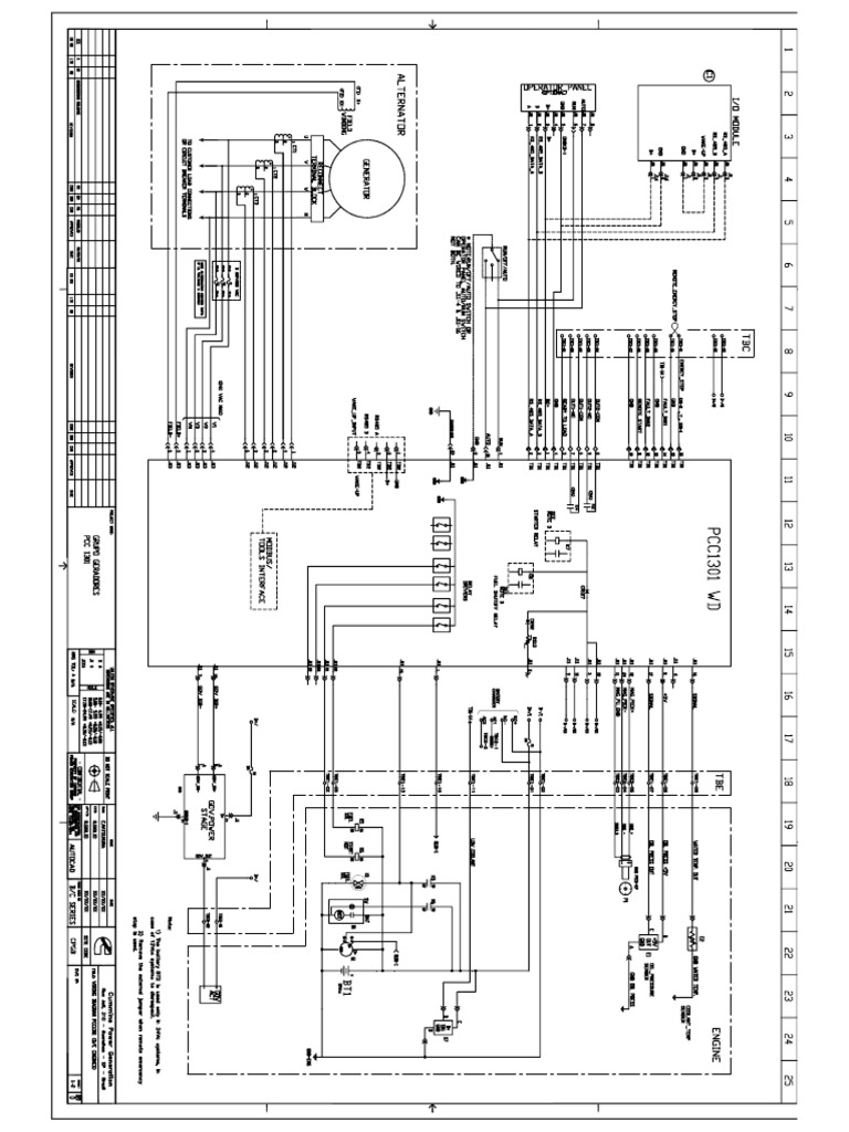 Esquema Cummins Pcc 1301 | PDF