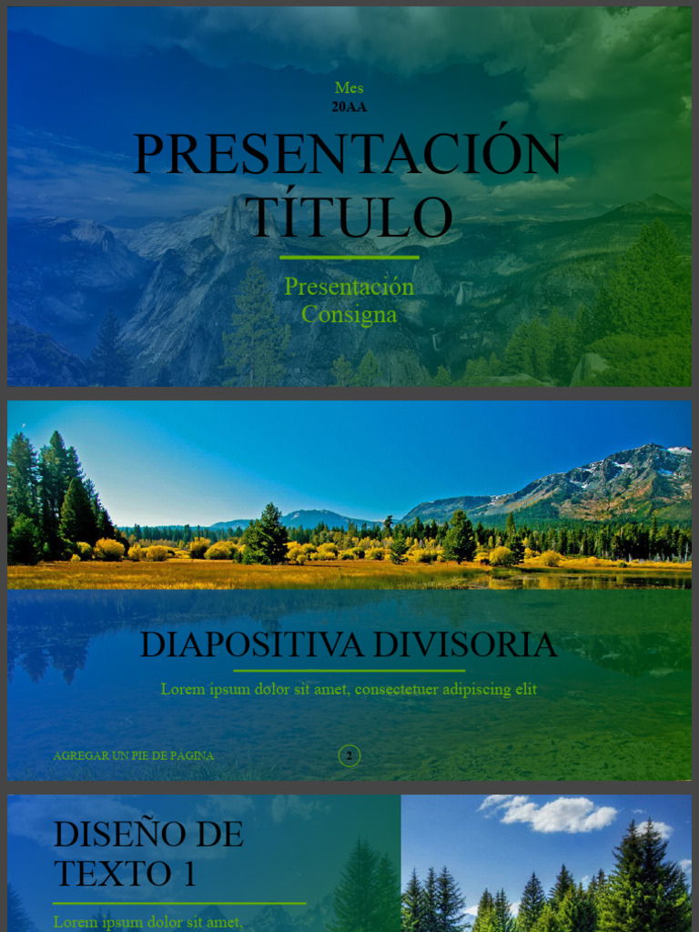 Presentación - Modelo de | PDF