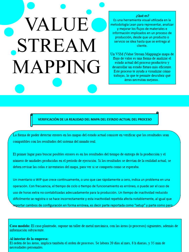 Value Stream Mapping | PDF | Negocios | Informática