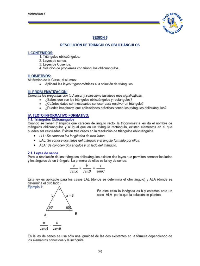 Sesion_06 | PDF | Triángulo | Euclides