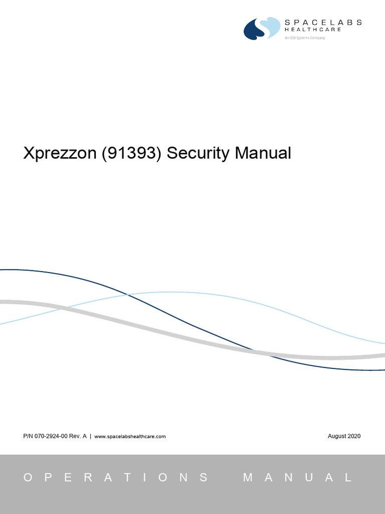 070 2924 00 Rev A Xprezzon Security OpsMnl | PDF | Citrix Systems ...