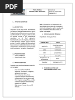 Ficha Tecnica Puristeril 340 | PDF | Hemodiálisis | Química