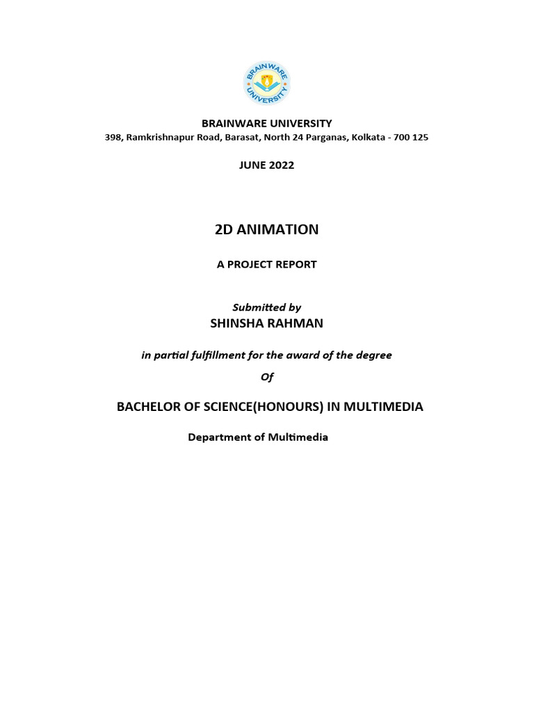 Format Major Project | PDF