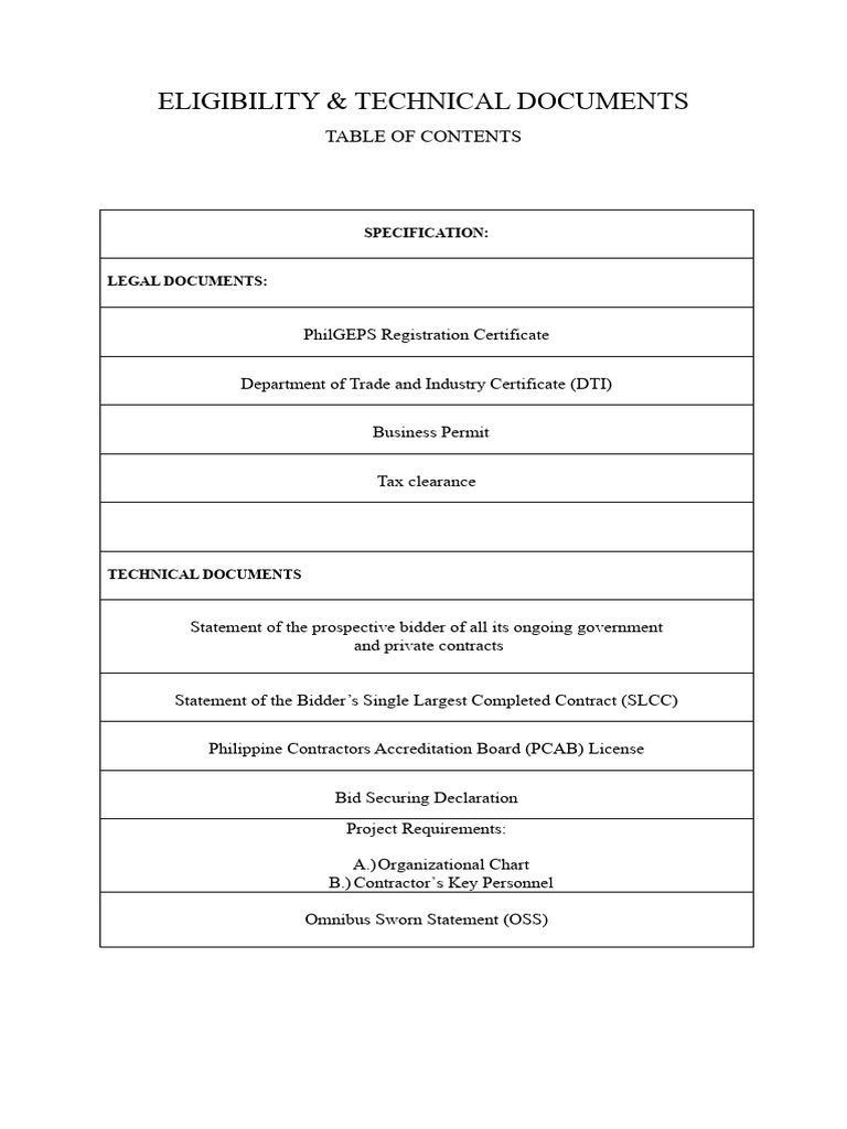 Technical Docs | PDF | Affidavit | Sole Proprietorship