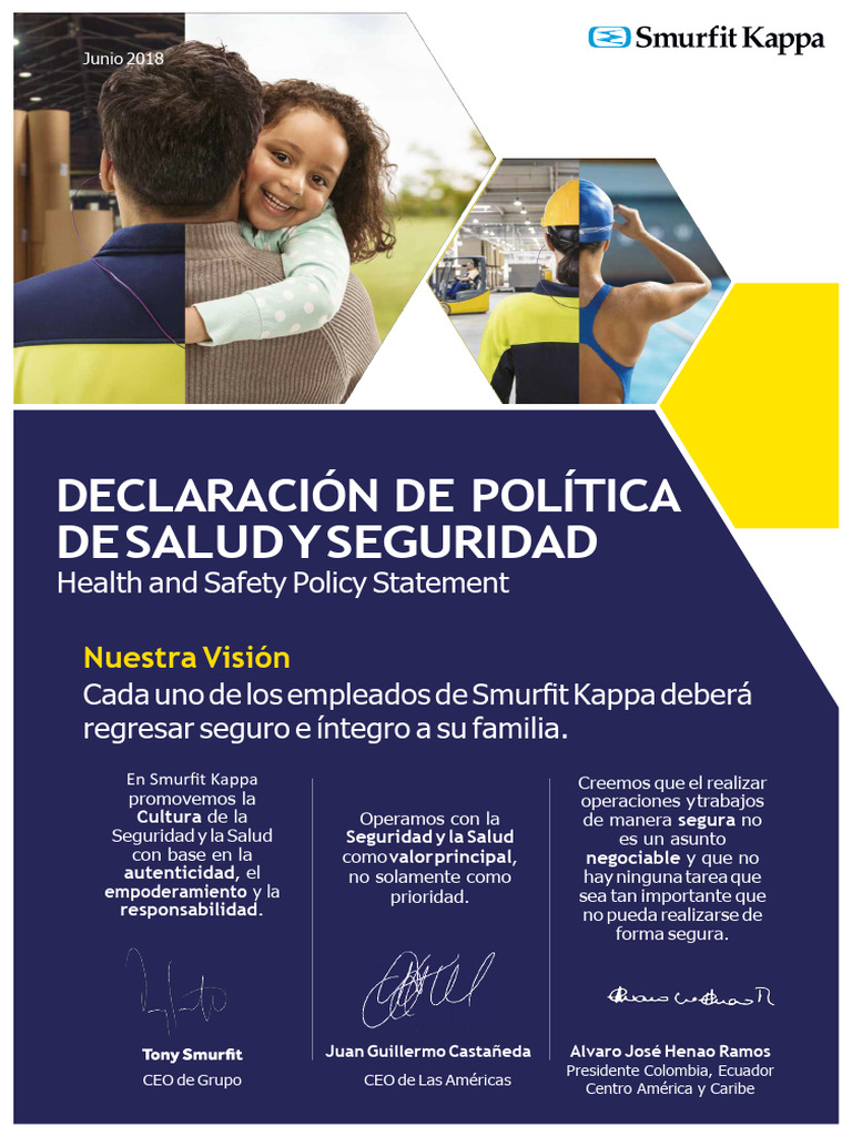 Decla Pol Salud y Seguridad | PDF | Crecimiento personal y profesional | Negocios