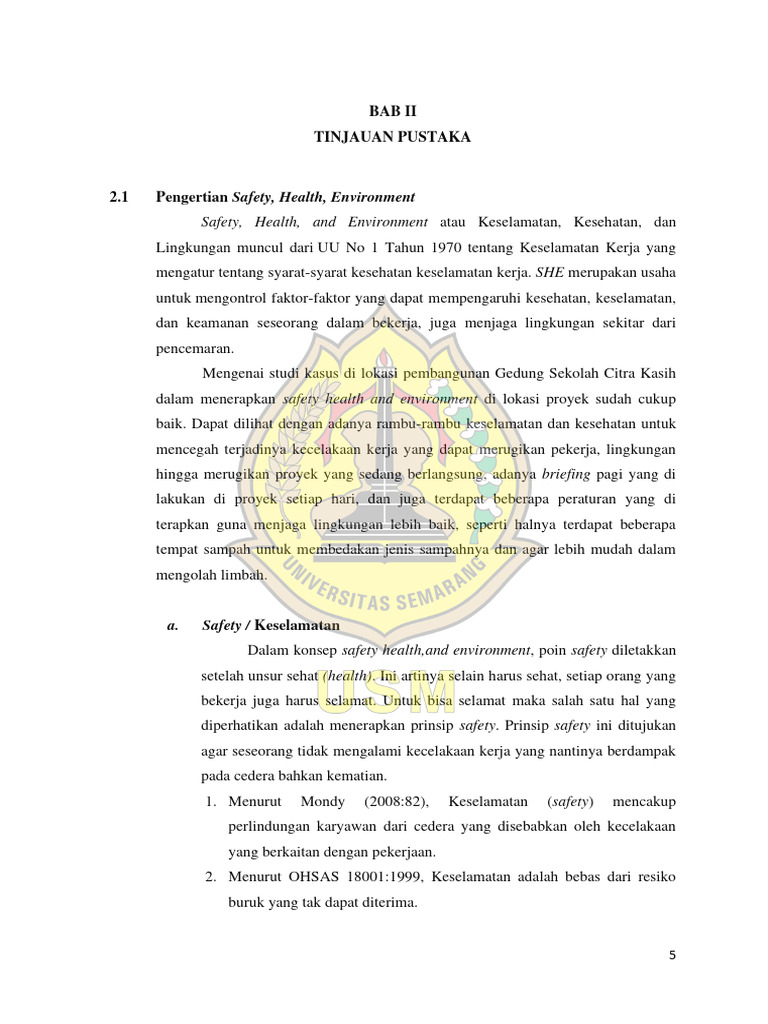 Contoh Laporan Bab Ii Pdf