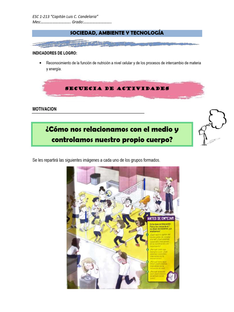 Plan Octubre Nutricion Sec | PDF | Leucocito | Linfocitos