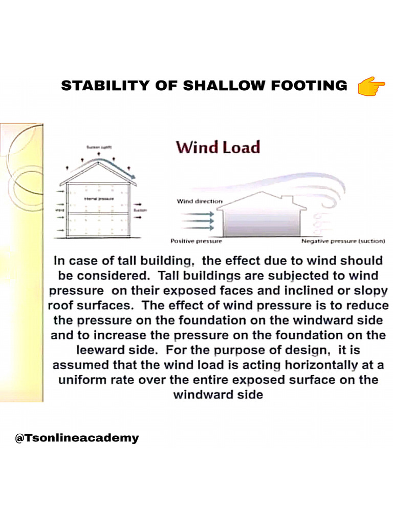 Stability of Shallow Footing | PDF