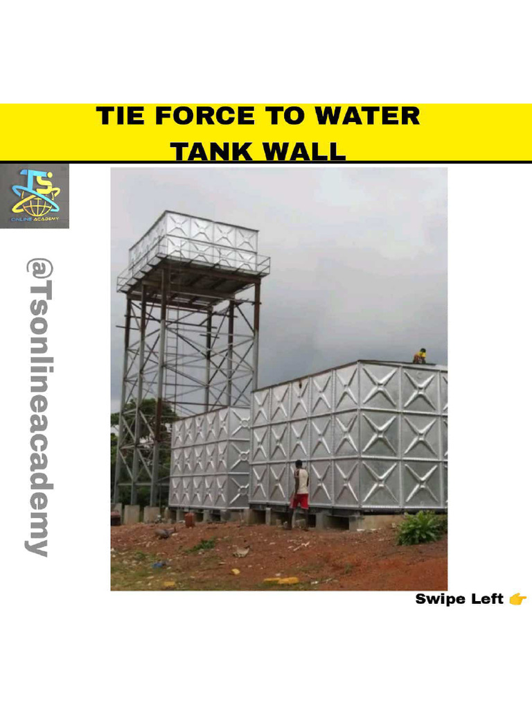 Tie Force To Water Tank Wall | PDF