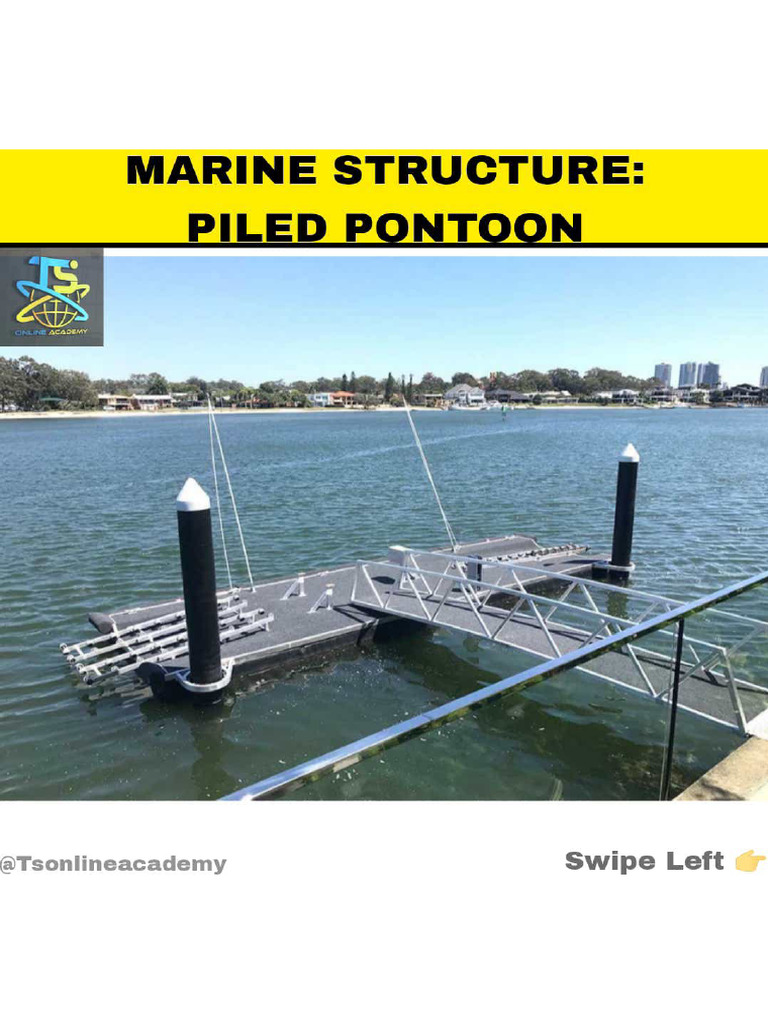 Marine Structure- Piled Pontoon_ | PDF