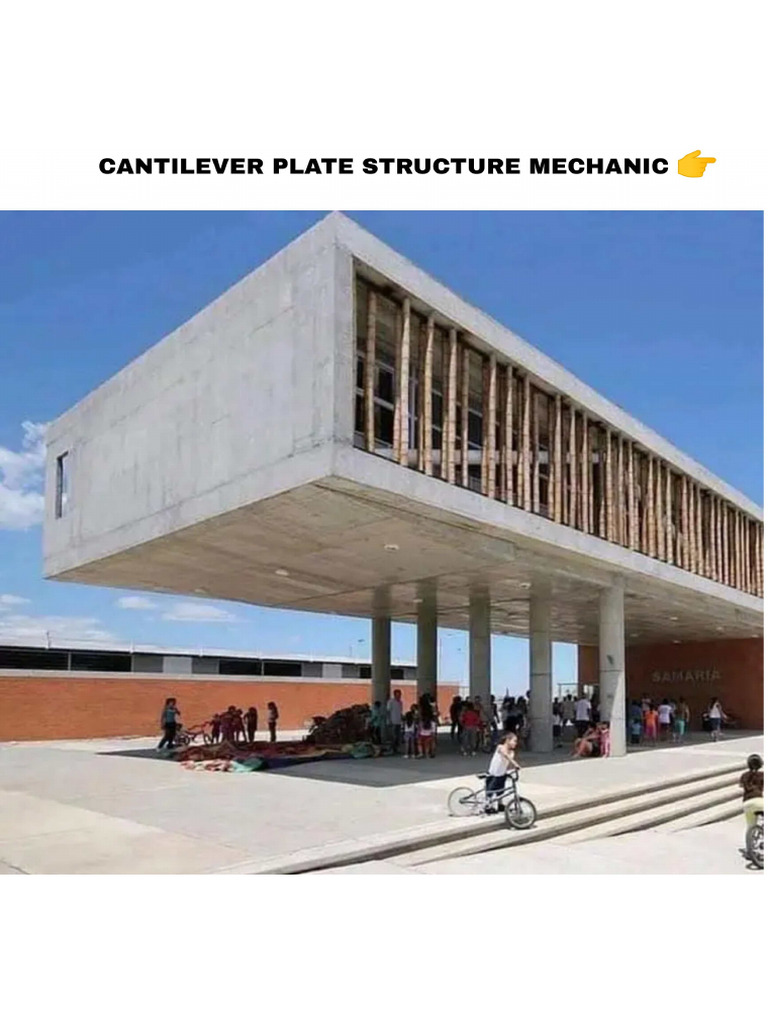 Cantilever Plate Structure Mechanic_ | PDF