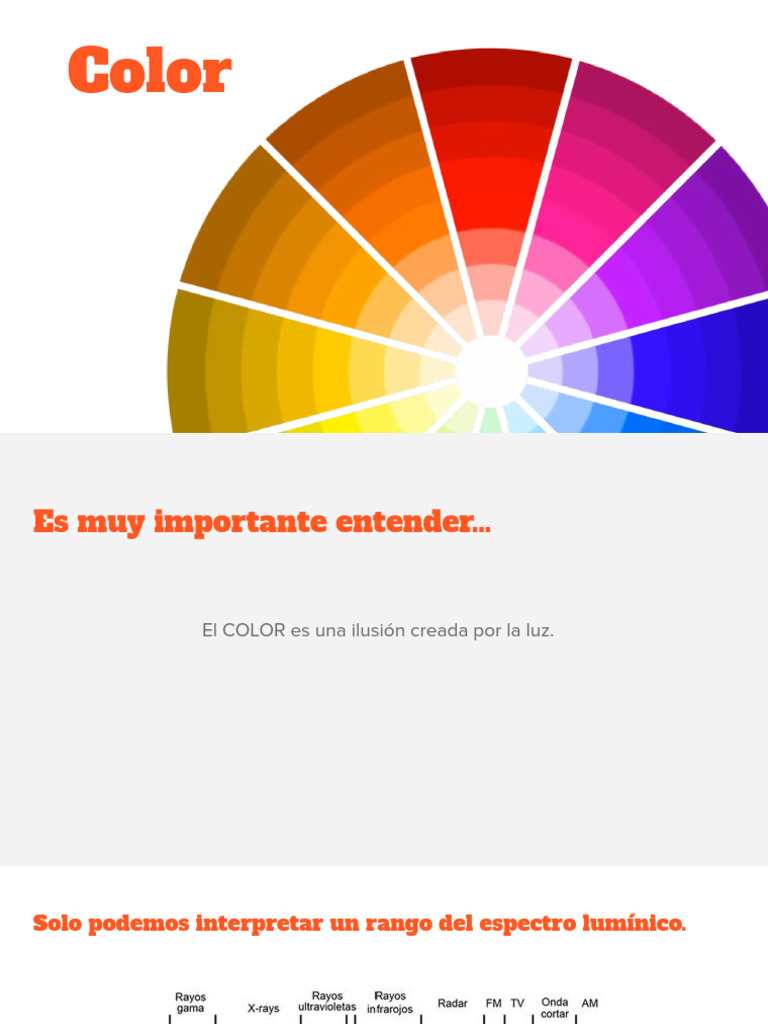 Propuesta de Color Boceto de Diapositivas | PDF | Color | Encendiendo