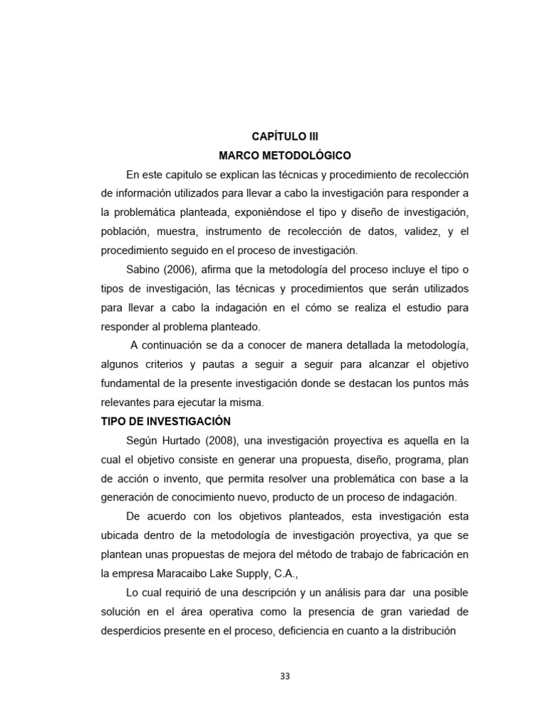 Metodología de Investigación Proyectiva | PDF | Metodología de encuesta ...