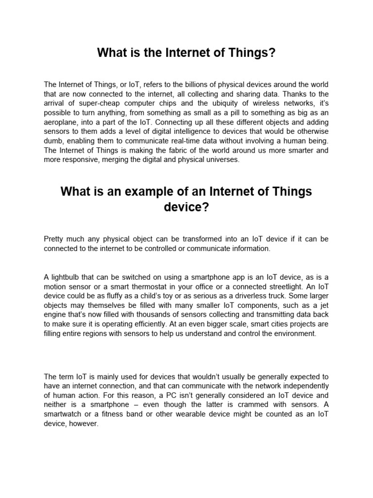 Internet of Things | PDF | Internet Of Things | Computer Security Internet of Things | PDF | Internet Of Things | Computer Security