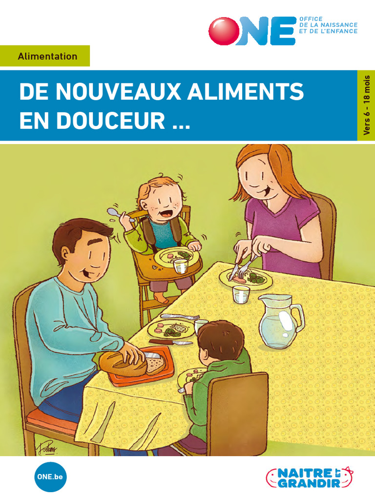 Diversification alimentaire bébé 0-18 mois | PDF | Nourritures | Lait