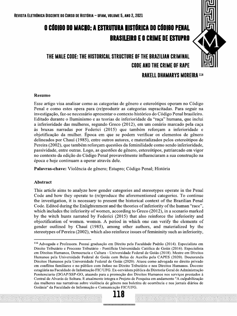 O CÓDIGO DO MACHO | PDF