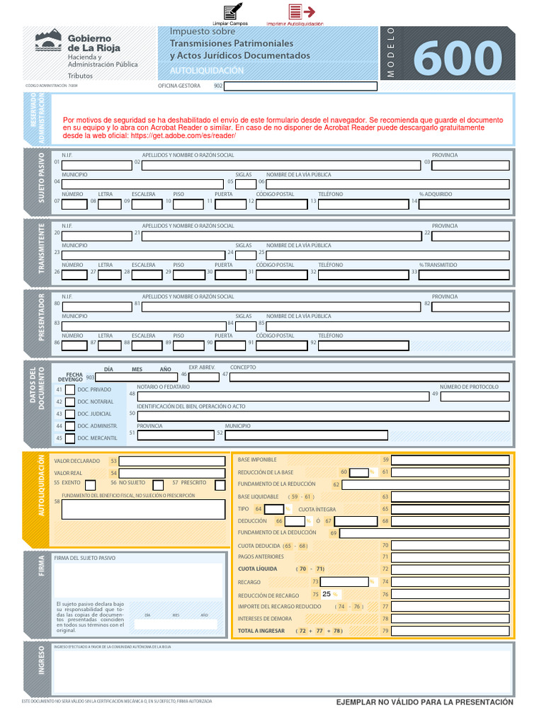 La Rioja Modelo 600 | Descargar gratis PDF | Economias | Esfera pública