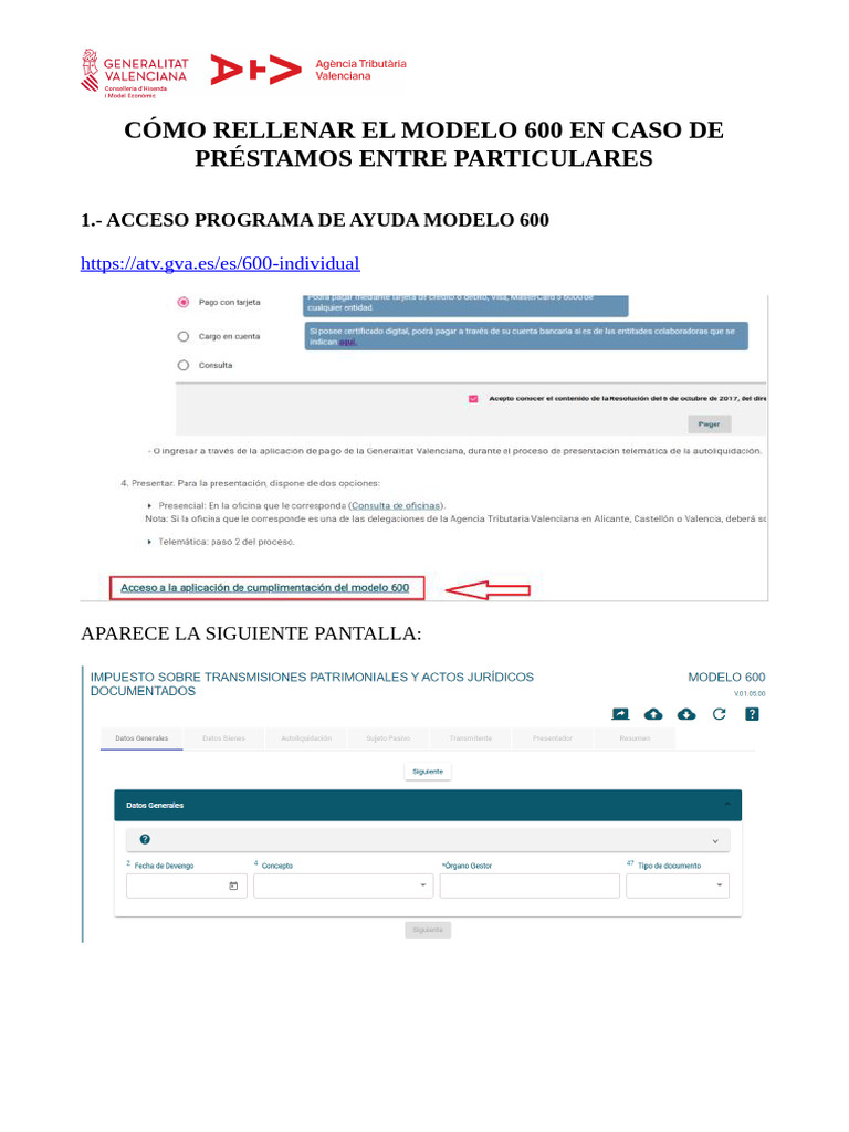 MODELO 600-PRESTAMO | PDF