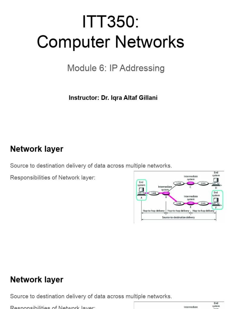 Mod6 IP Addressing | Download Free PDF | Ip Address | Internet Protocols