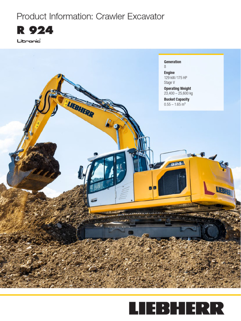 Liebherr R924 StageV en PI 2019 10 | PDF | Engines | Truck