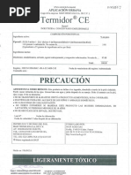 MX - Ficha Técnica - Termidor® Duo | PDF | Hexapoda | Insectos y humanos