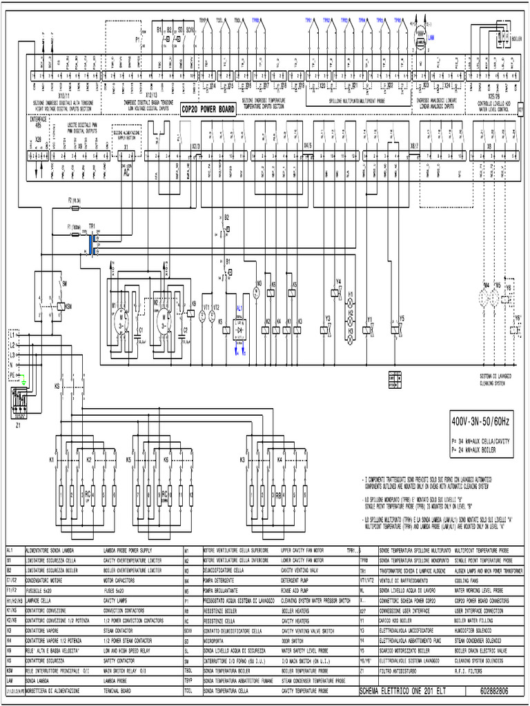 Electrical Wiring Diagram PNC 268204 AOS 201 EBA 2 | PDF