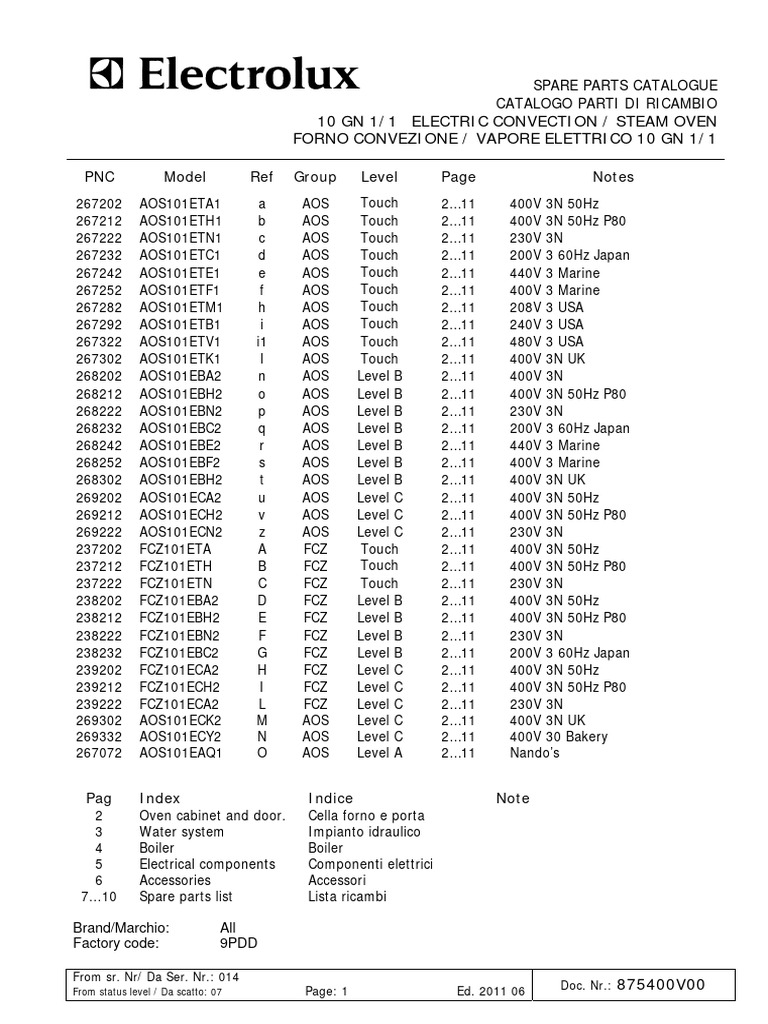 ELE - AOS101EBA2 268202-1 | PDF | Boiler | Chemical Engineering