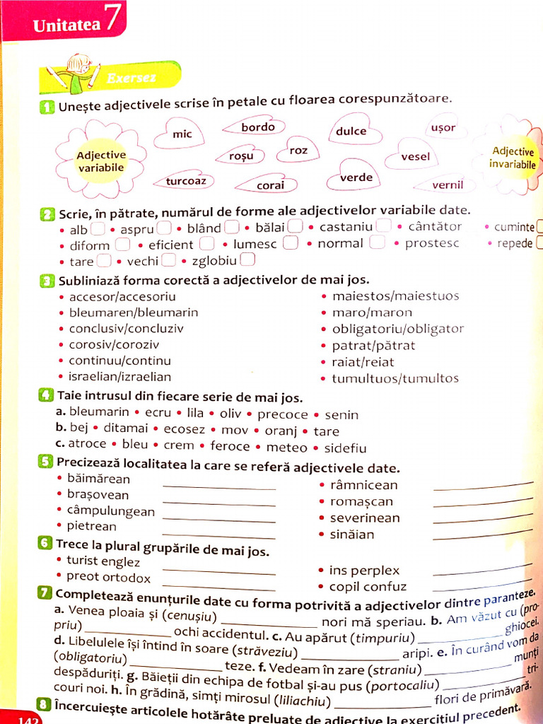 Adjectivul | PDF