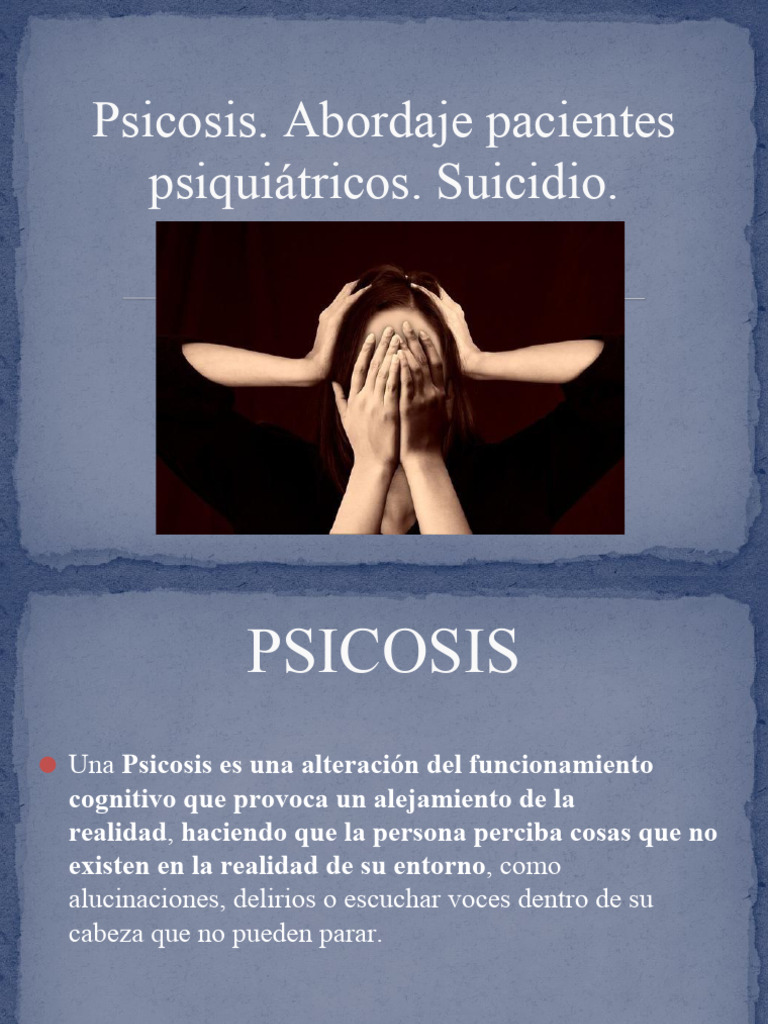 Psicosis | PDF | Psicosis | Esquizofrenia