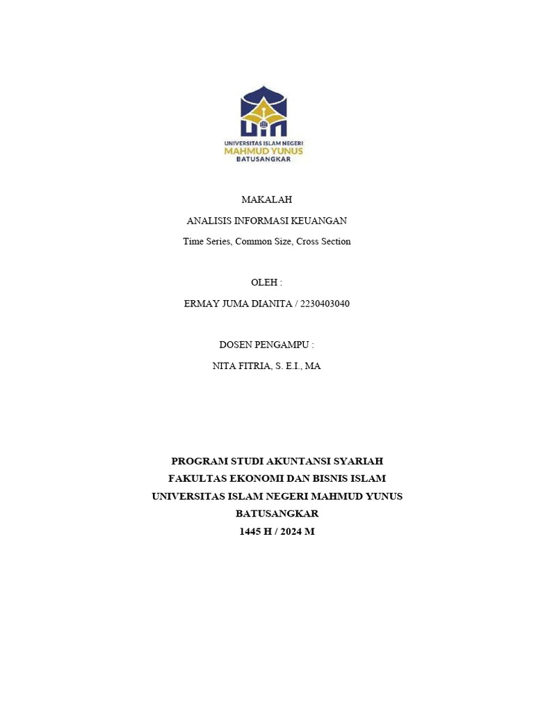 Resume Pertemuan Ke 3-4 Analisis Informasi Keuangan..-1 | PDF ... Resume Pertemuan Ke 3-4 Analisis Informasi Keuangan..-1 | PDF ...