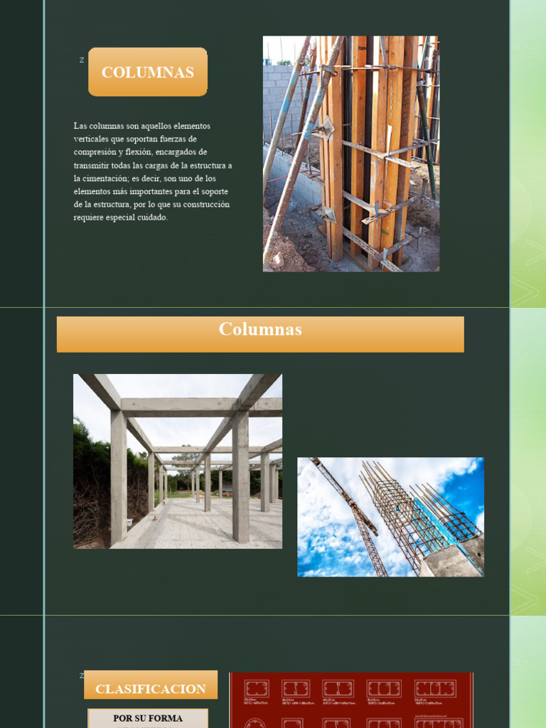 Clasificación y Funciones de Columnas Estructurales | PDF | Columna ...