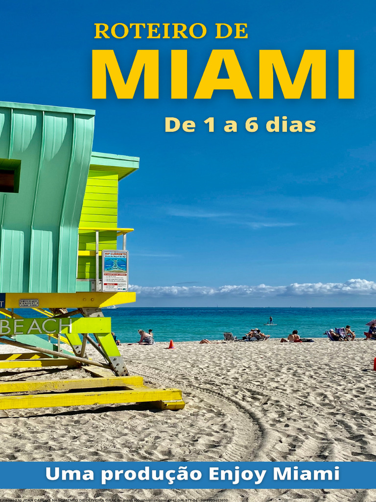 Roteiro Completo de Miami em 6 Dias | PDF | Miami | Aplicativo para celular