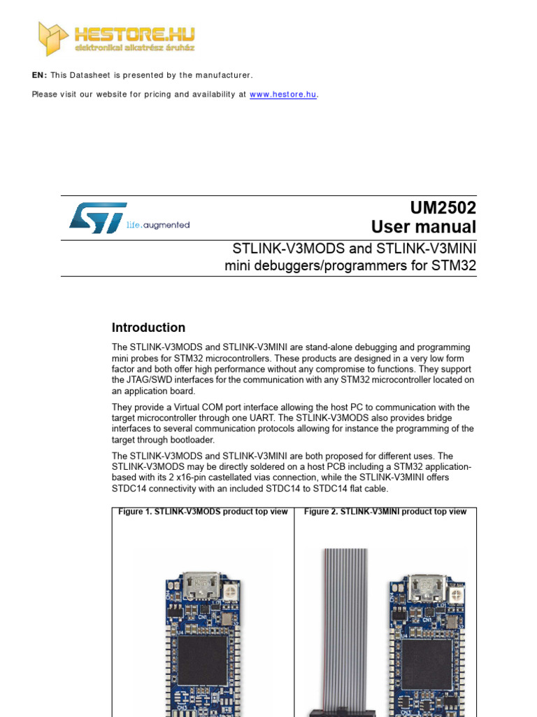 Stlink-V3mini en 10040561 | PDF | Electromagnetic Interference | Computer Science