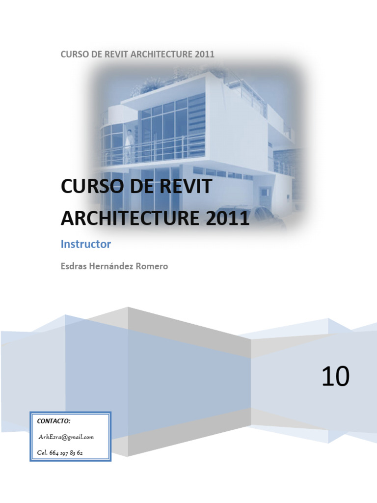 Manual de Curso de Revit 2011 | PDF | Autodesk Revit | Escalera