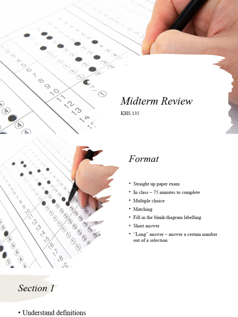 Midterm Review | PDF | Self-Improvement | Lifestyle
