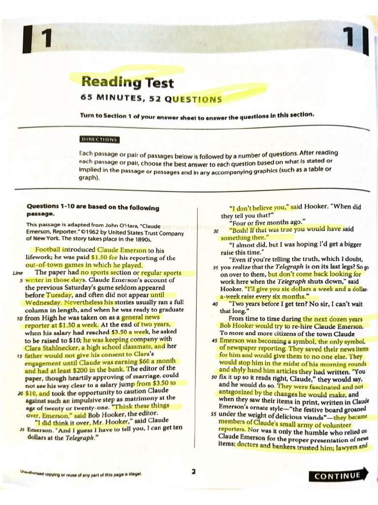 Kami Export - JUNE 2023 SAT PAPER QUESTIONS | PDF