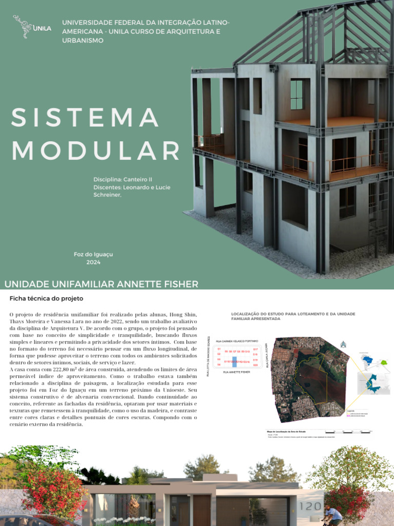 Unidade Unifamiliar Annette Fisher | PDF | Projeto arquitetônico ...