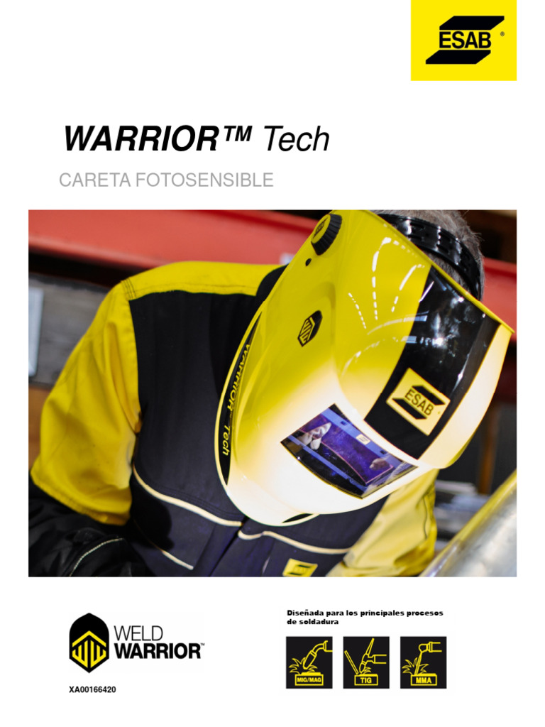 Warrior Tech - Xa00166420 Esp | PDF | Soldadura | Construcción