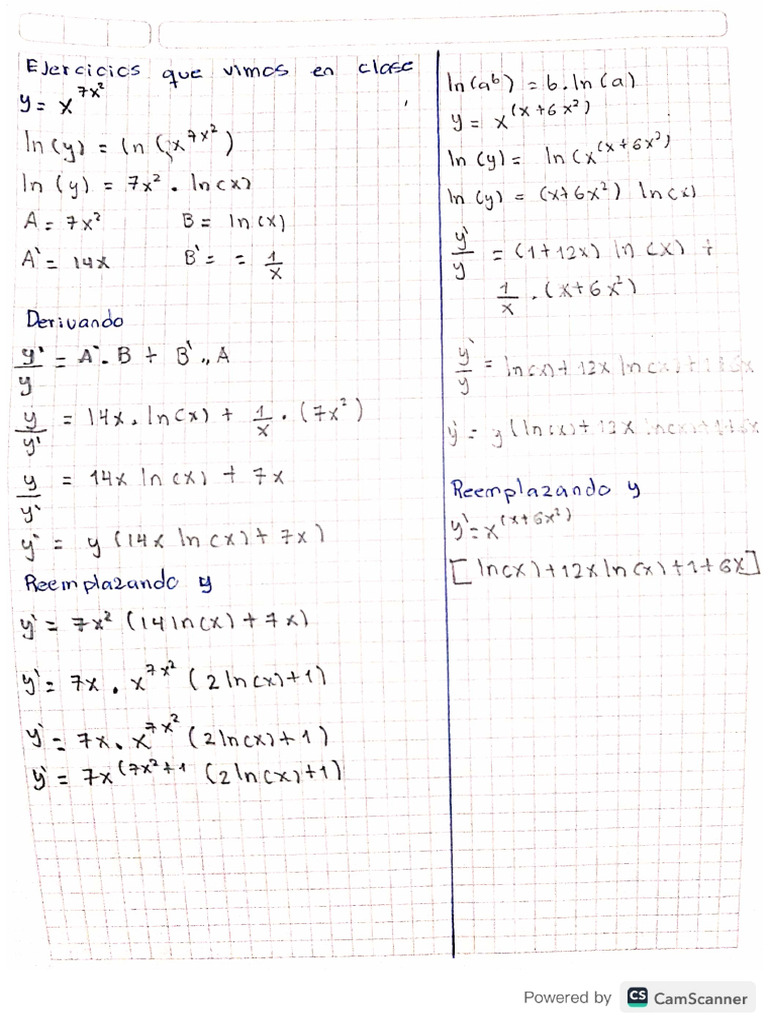 Ejercicios en clase | PDF