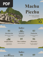Preguntas Sobre Machu Picchu | PDF