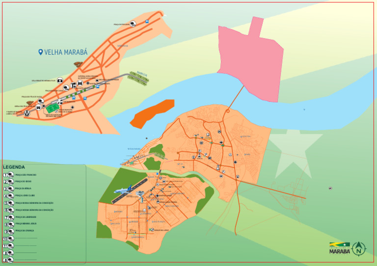 Mapa Turístico Marabá - 2 | PDF