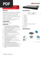 Datasheet - HikCentral P VSS 1Ch | PDF